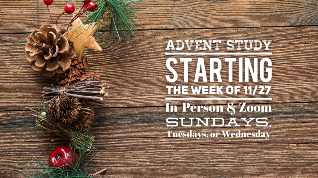 Advent Study - Community United Methodist Church